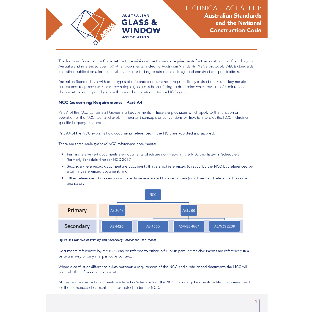 Australian Standards and the National Construction Code